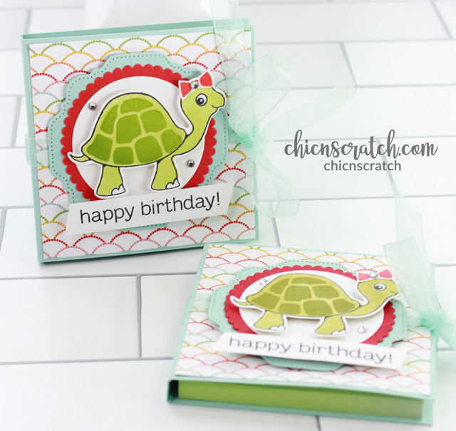 Turtle Friends Post It Note Holder - Chic n Scratch