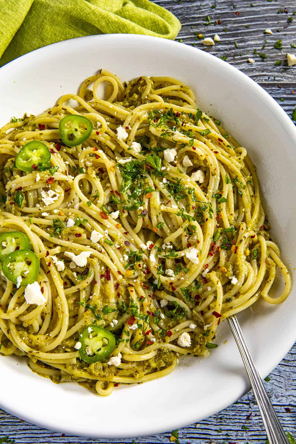 Spaghetti Verde - Chili Pepper Madness
