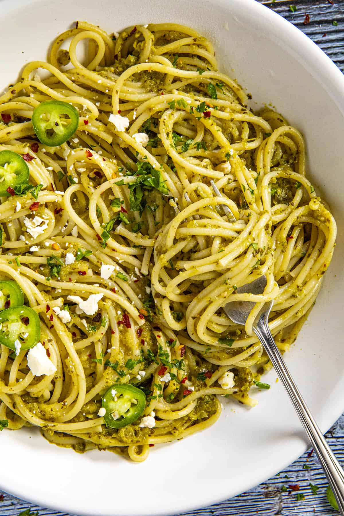 Spaghetti Verde - Chili Pepper Madness