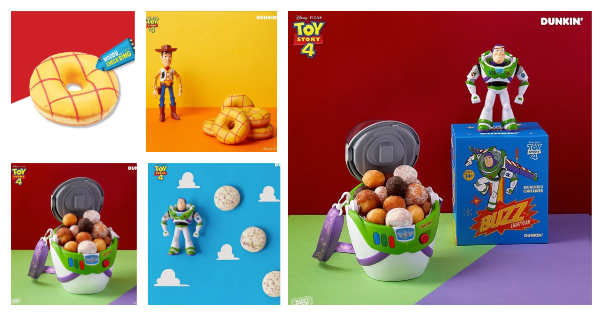Toy Story Dunkin Donuts Take Breakfast To Infinity And Beyond