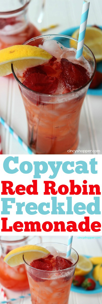 Copycat Red Robin Freckled Lemonade Recipe - CincyShopper