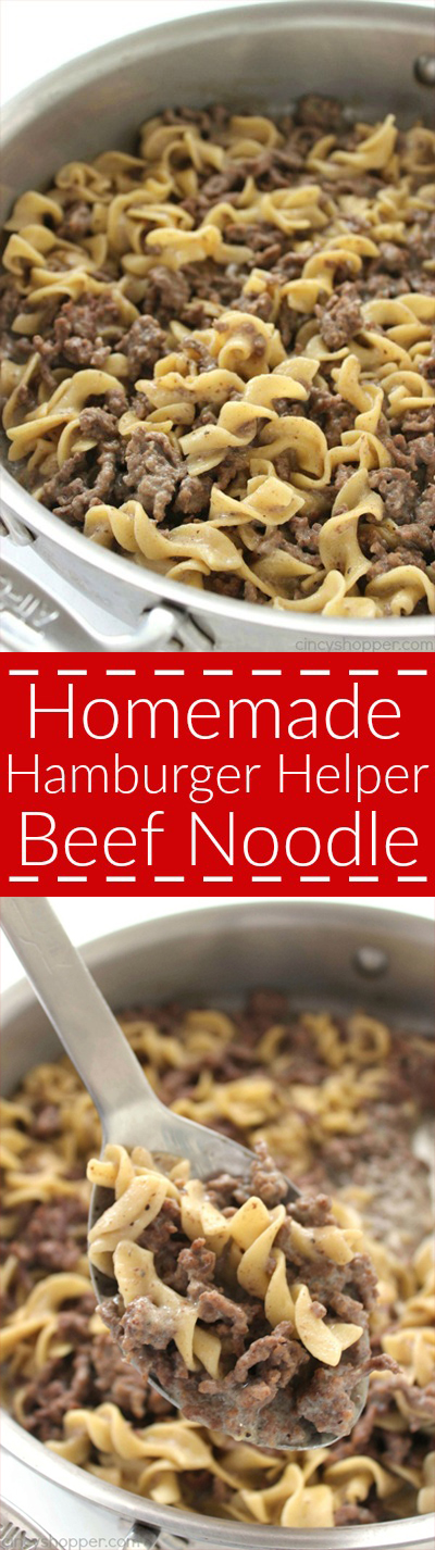 Homemade Hamburger Helper Beef Noodle - CincyShopper