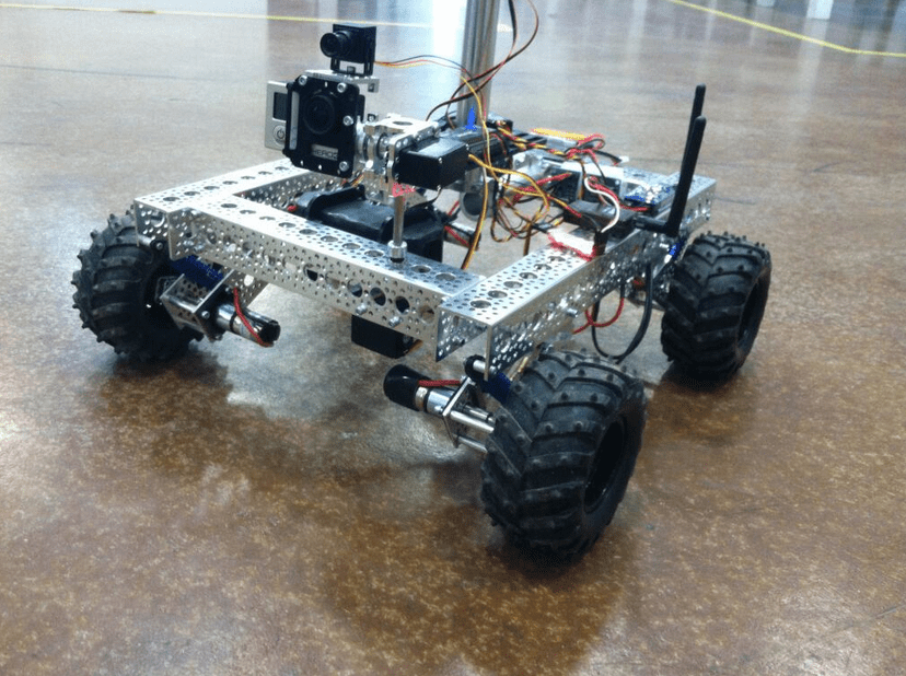 Sneak Peek RC 4 Wheel Rover Kit Featuring a GoPro:
