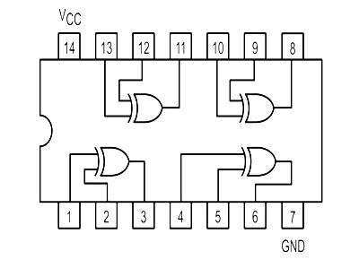 Integrated Circuit Pin Diagram