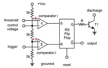 Circuit Diagram Of Ne555 Timer