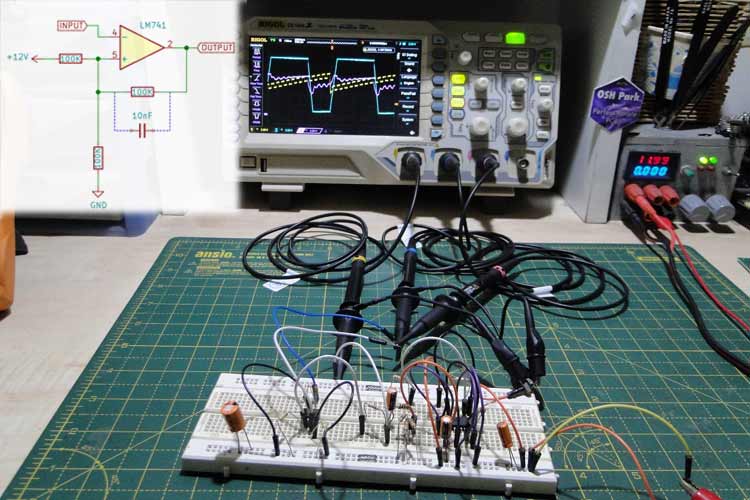 Circuit Diagram Of Schmitt Trigger Using Op Amp