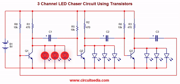 Simple 12v Led Flasher Circuit Diagram » Wiring Diagram