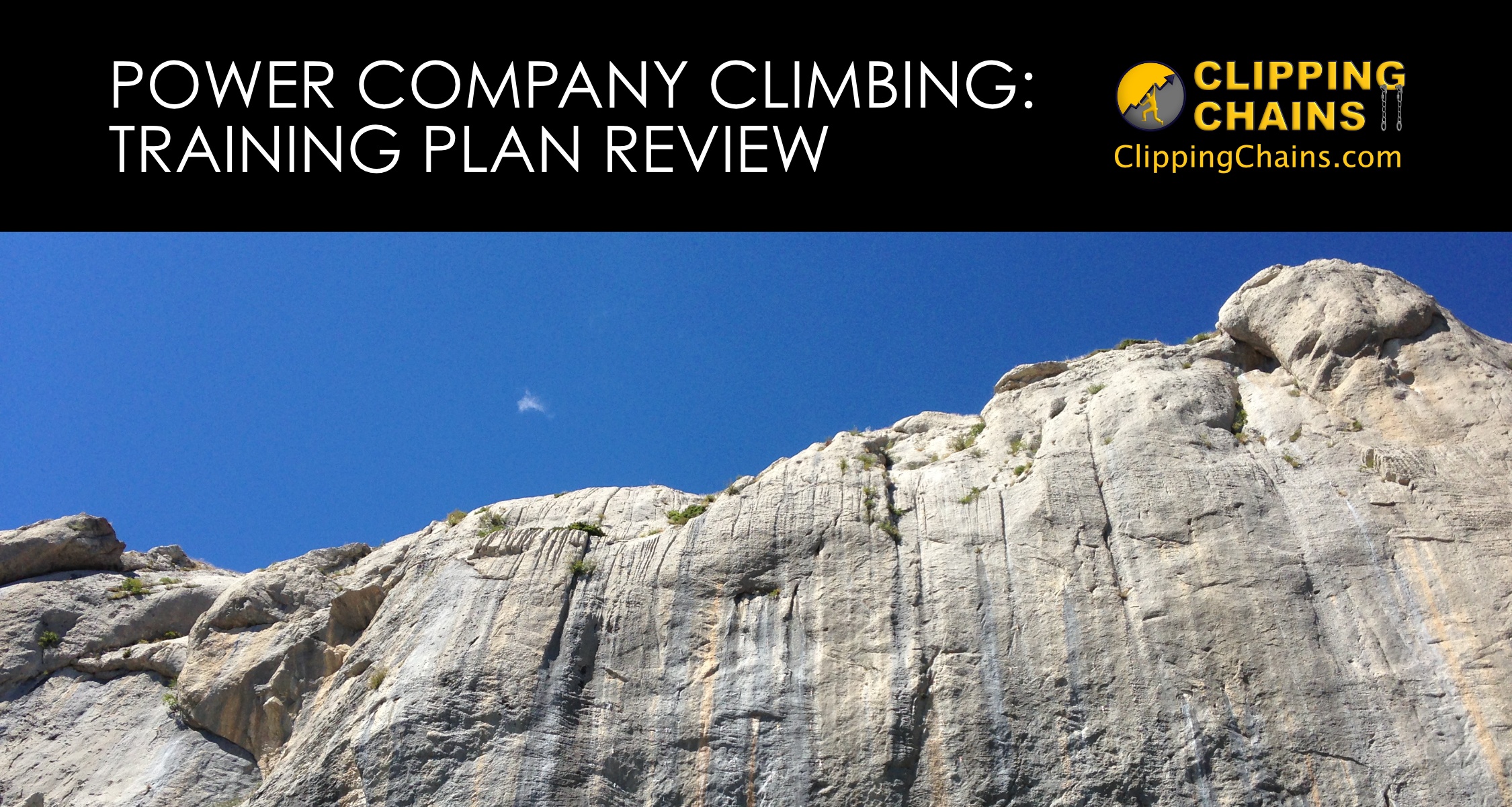 Power Company Climbing: Training Plan Review - CLIPPING CHAINS