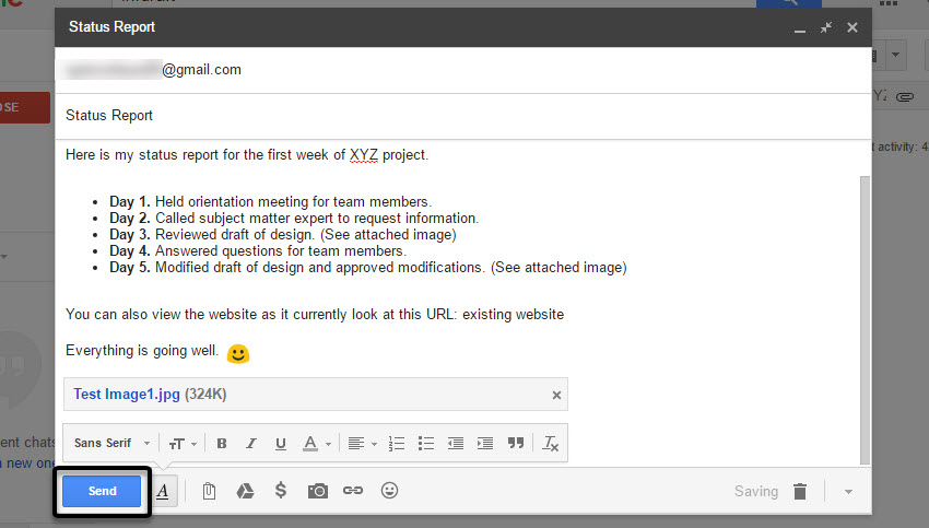 How To Write A Letter On Gmail - Amos Writing