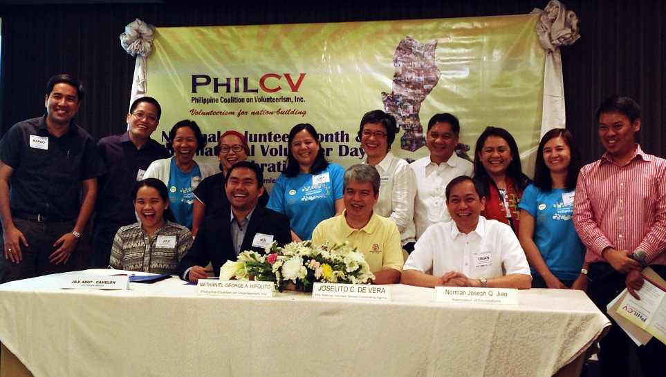 MULTI-SECTOR COALITION ON PHILIPPINE VOLUNTEERISM LAUNCHED - CODE-NGO