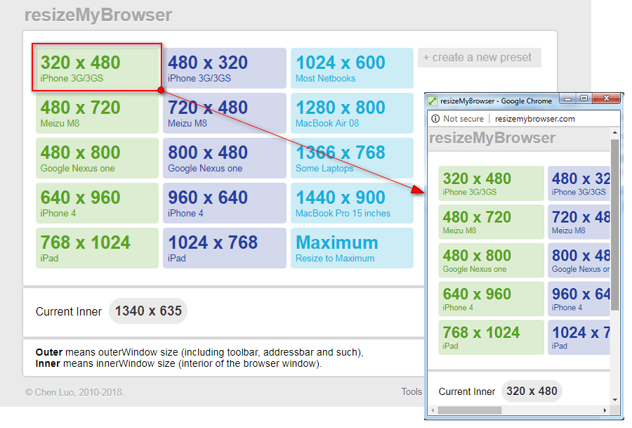 How To Resize Browser Window In Google Sheets