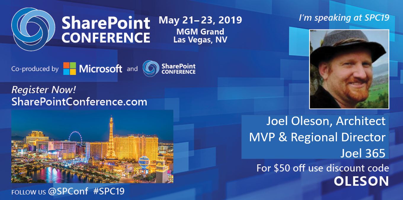 The SharePoint Conference - Microsoft Search in Real Life #SPC19 ...
