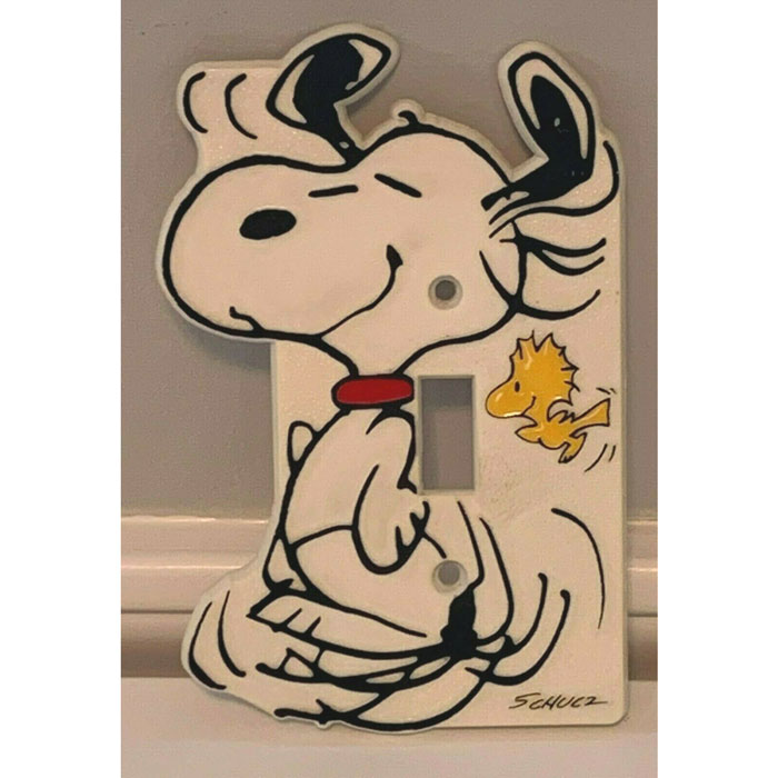 Snoopy Switch Plate Cover - CollectPeanuts.com