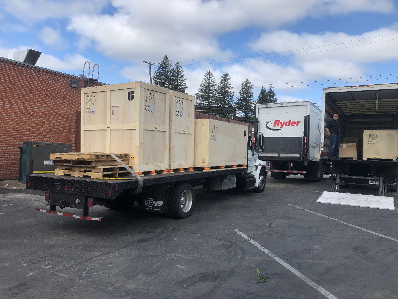 Rigging Services Sacramento - Colonial Van & Storage