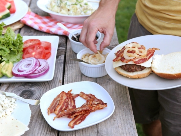 Build Your Own Burger Bar - Completely Delicious
