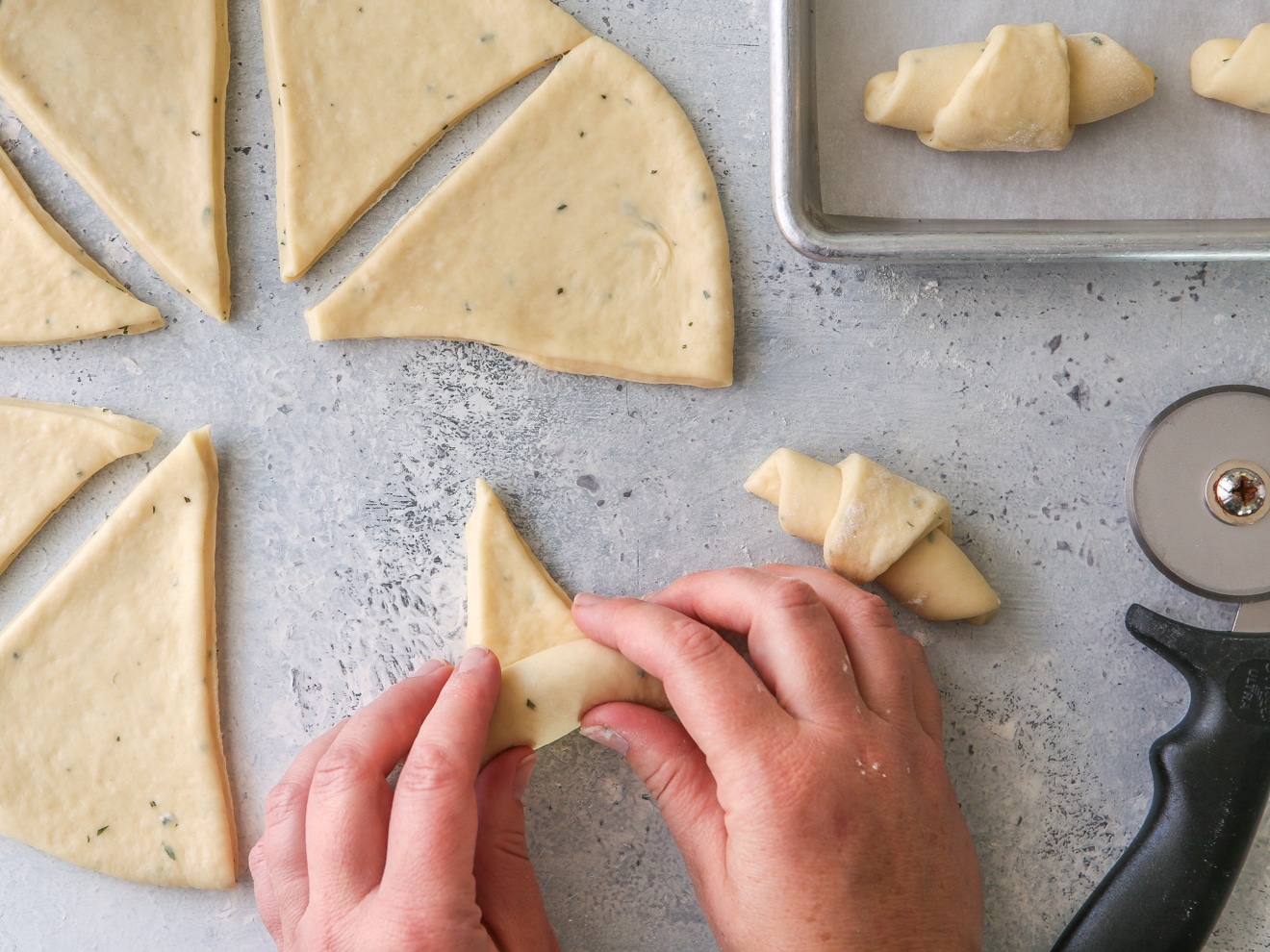 How to Shape Dinner Rolls - Completely Delicious