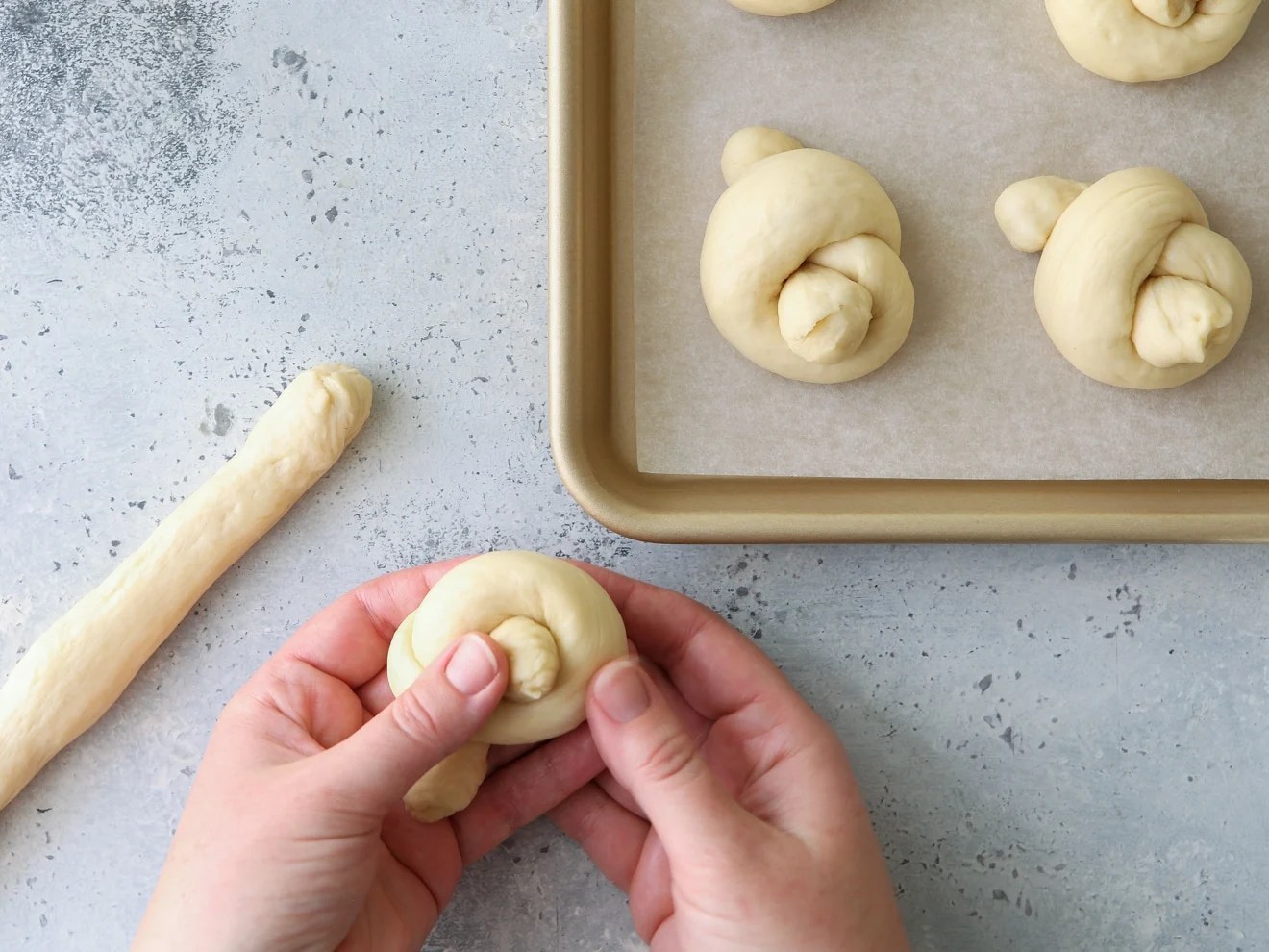 How to Shape Dinner Rolls - Completely Delicious