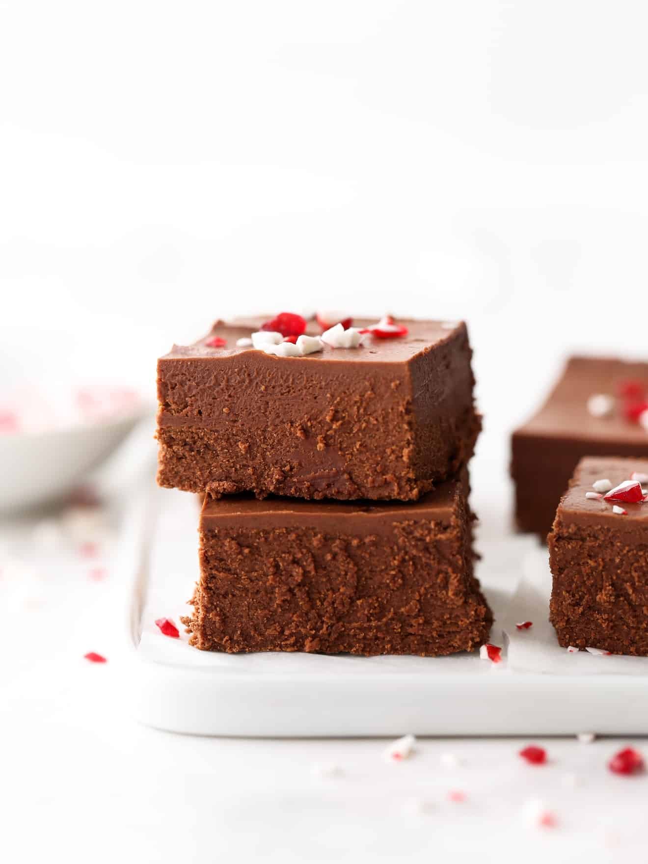 Peppermint Fudge (Frango Mint Chocolates) - Completely Delicious