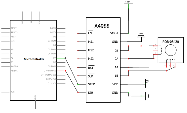 Stepper Motor Driver Circuit Diagram Pdf - Circuit Diagram