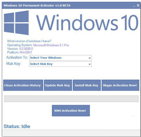 Windows 10 Activator