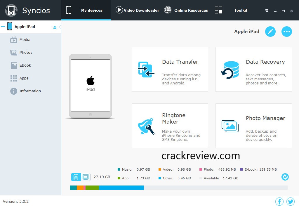 Syncios keygen - jjlasopa