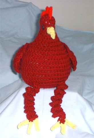 Cool Chicken Crochet Pattern — CraftBits.com