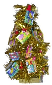 Scratchie Ticket Gift Tree - Christmas Crafts - craftbits.com