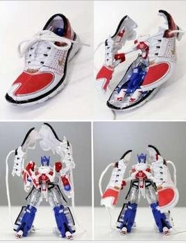 Nike Transformer – sneaker robot | Boing Boing