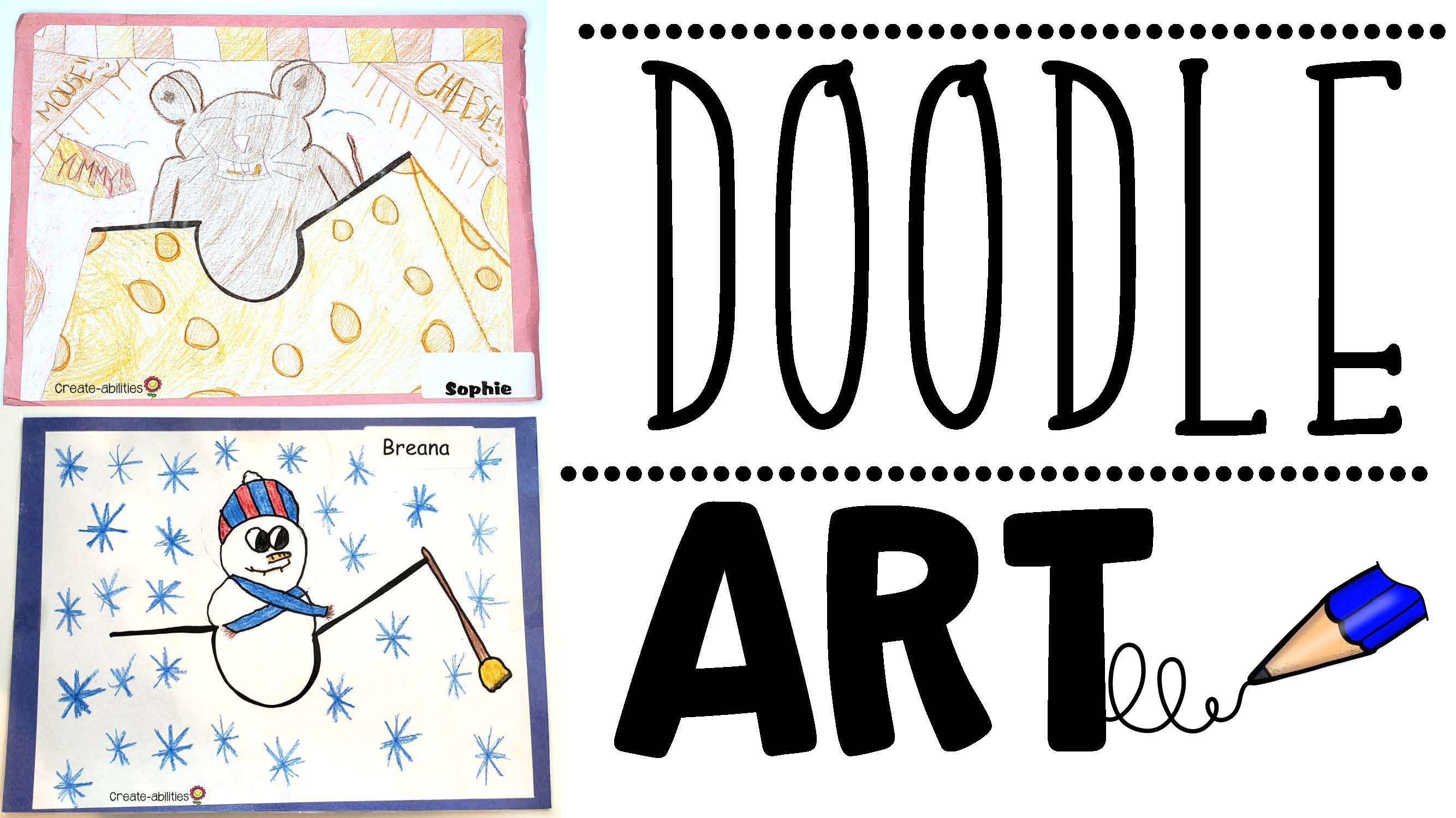 Doodle Art: An Easy and Engaging Art Project - Create-Abilities