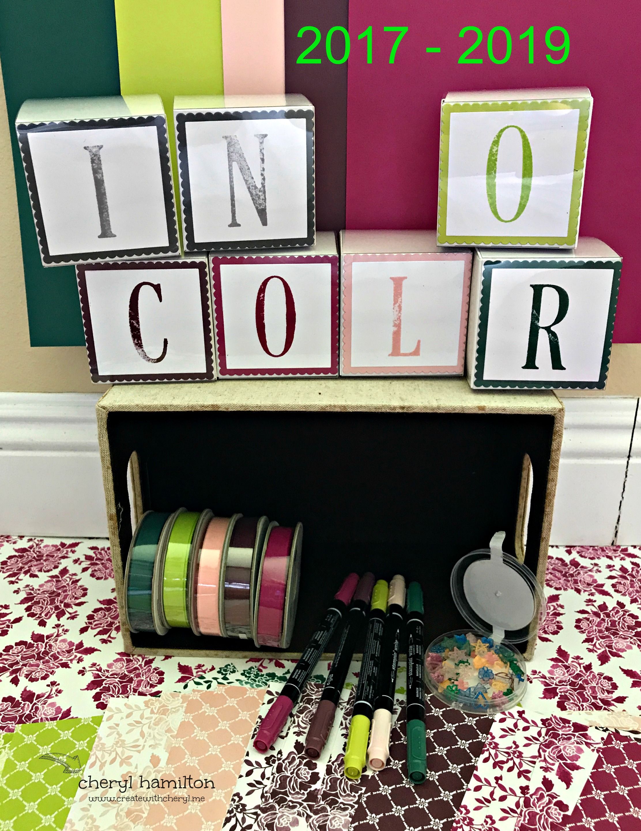 Announcing...New In Color Club! - Create With Cheryl - Cheryl Hamilton