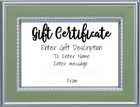 FREE Gift Certificate Template | 50+ Designs | Customize Online and Print