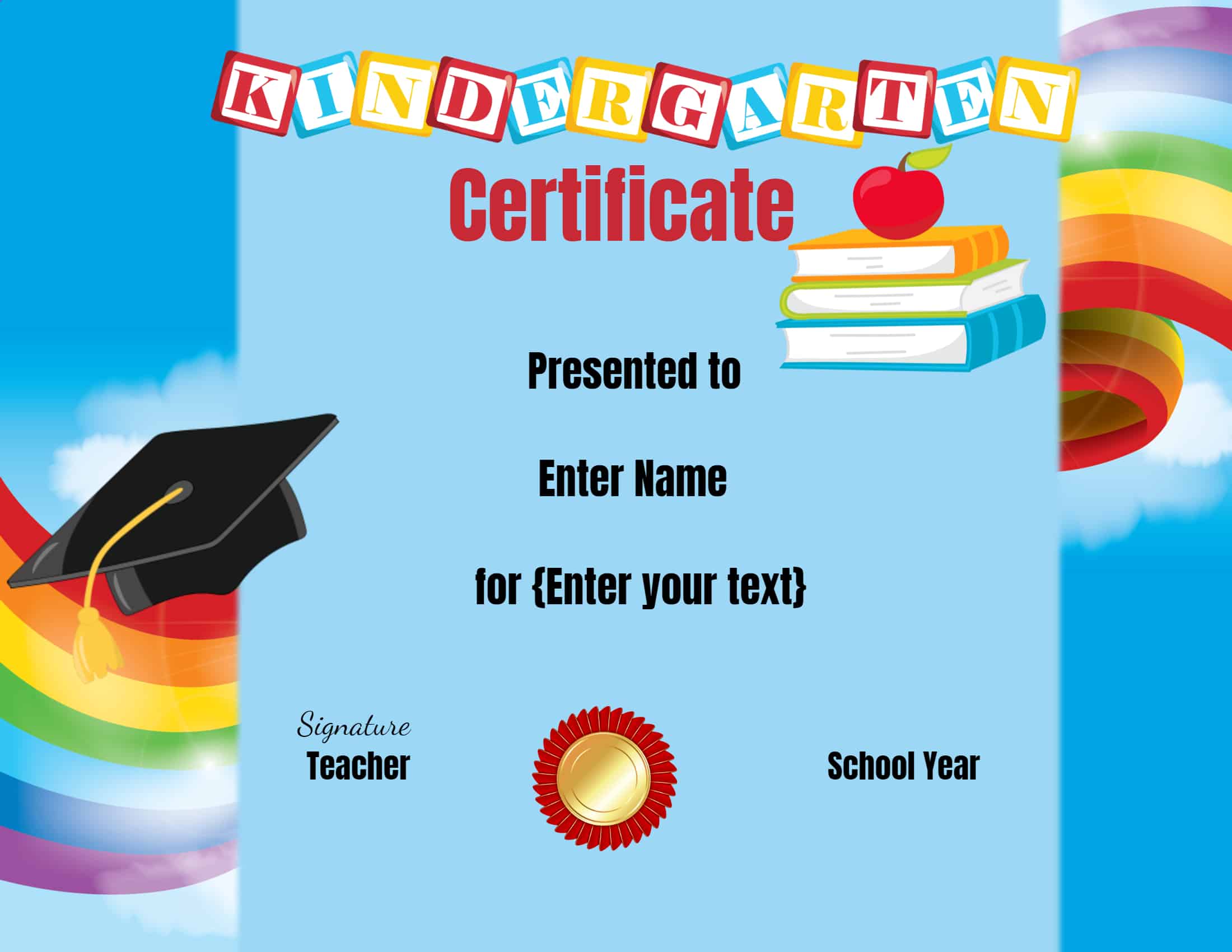 free-custom-kindergarten-graduation-certificates