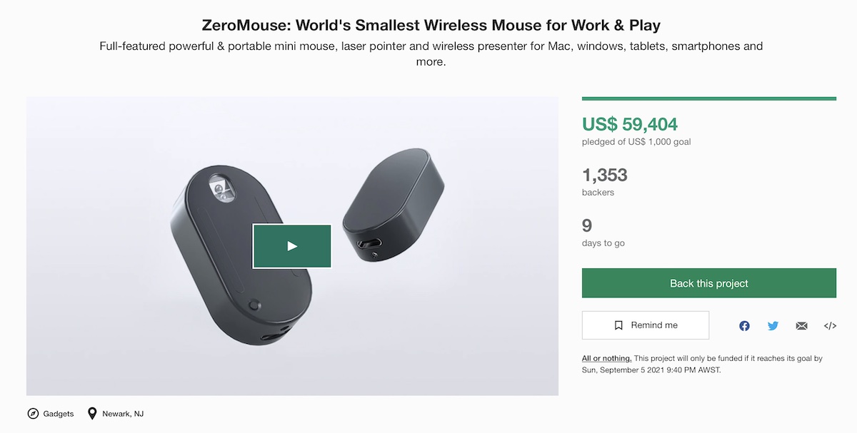 ZeroMouse doesn’t care about ergonomics or your wrists – Critical Bears