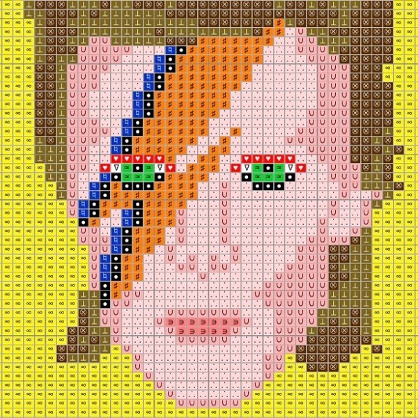David Bowie Tribute Chart – Cross-Stitch