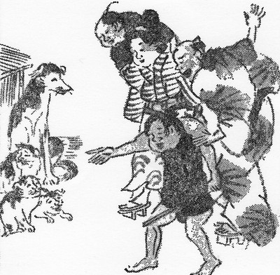 La extraña leyenda Japonesa del Jinmenken – El perro con cara humana