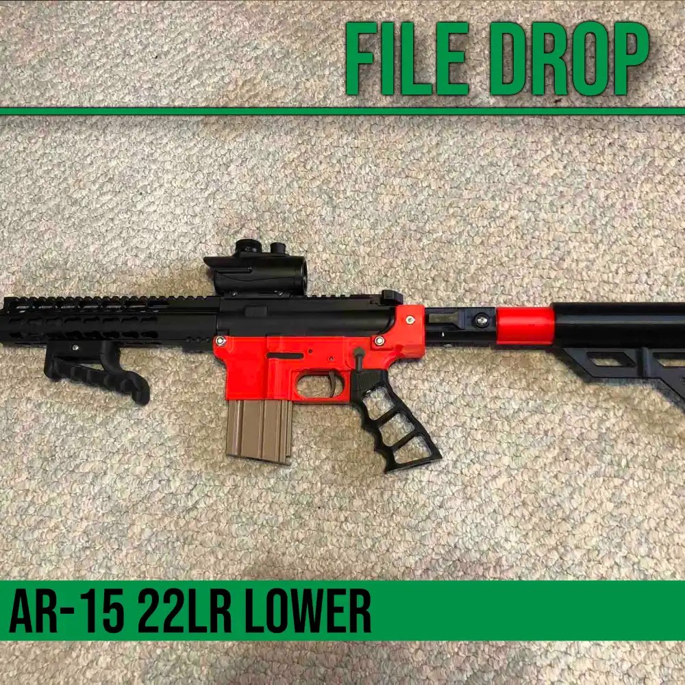 File Drop: FreeMenDontAsk AR-15 22lr Lower Receiver » CTRL+Pew
