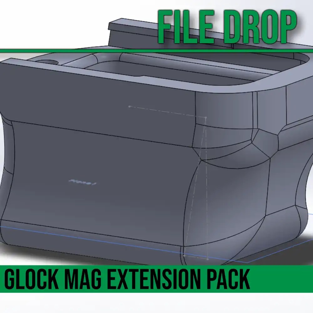 File Drop: +4 / +6 Glock Mag Extension » CTRL+Pew