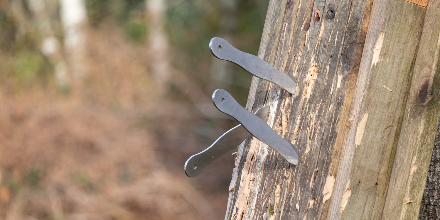 Throwing Knife Target Build - The Curious Prepper