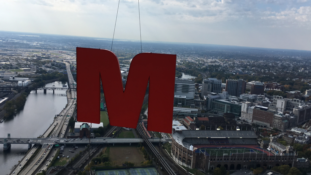 Entro | CVEDesign | FMC Tower Letters Install (Part 1)