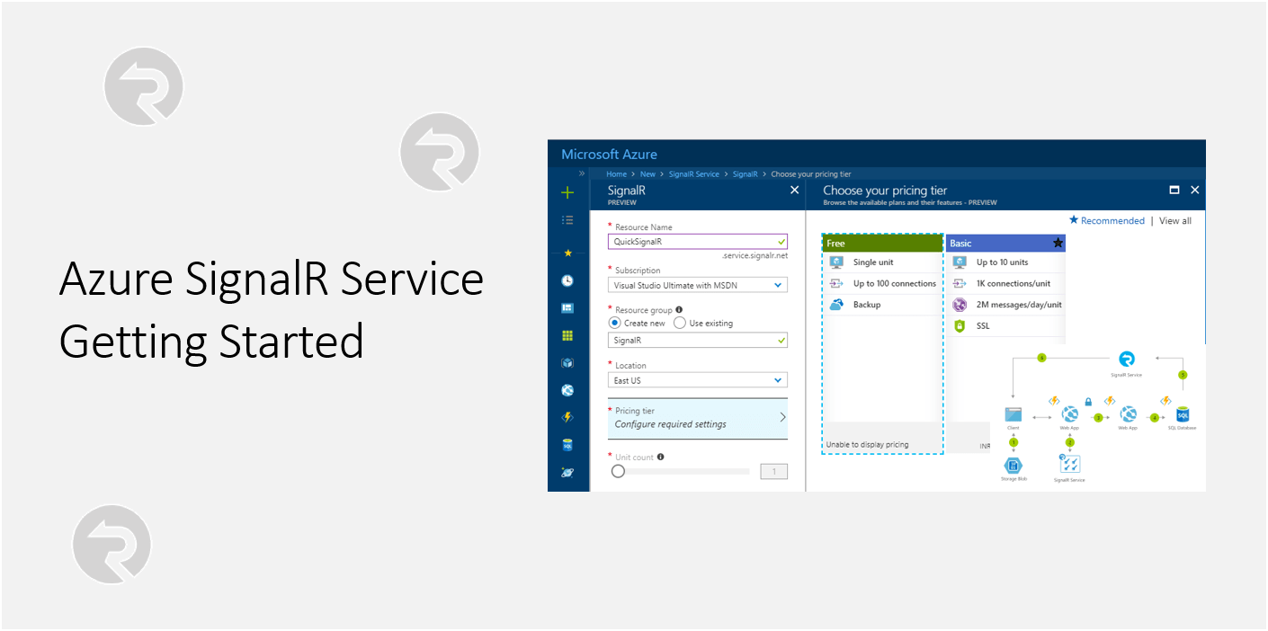 Azure SignalR Service - Getting started - Daily .NET Tips