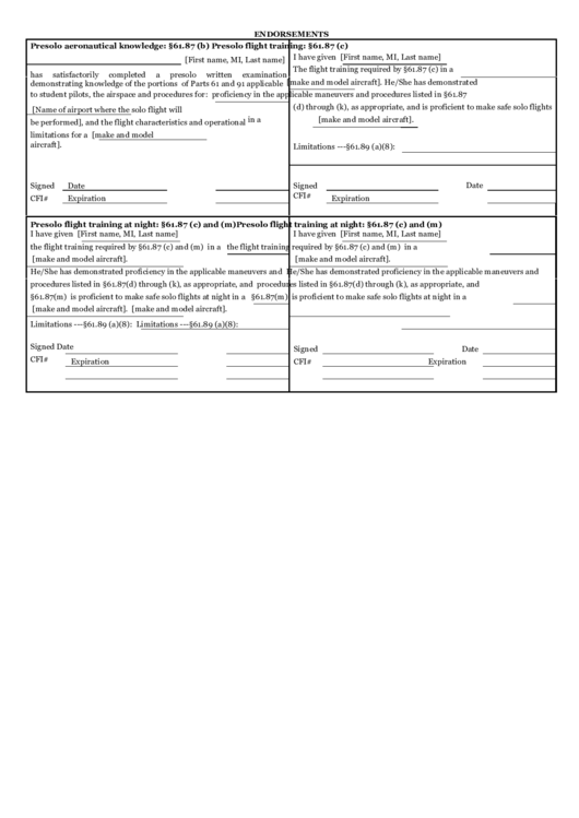 private-pilot-requirements-checklist