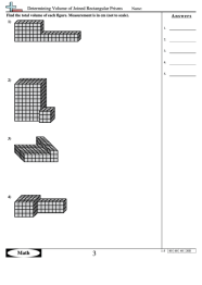 Volume Of Mixed Prisms Worksheet Answer Key Printable Word Searches