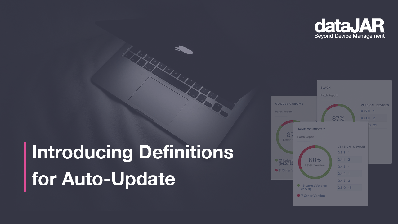 Introducing Definitions for Auto-Update | dataJAR