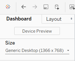 Tableau Fixed Size - DataVeld