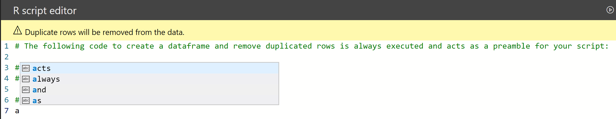 Add Intelligence to R & Python IntelliSense in Power BI - DataVeld