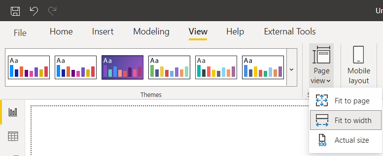 Power BI: What Happens if I Create a Report with a Vertical Layout ...