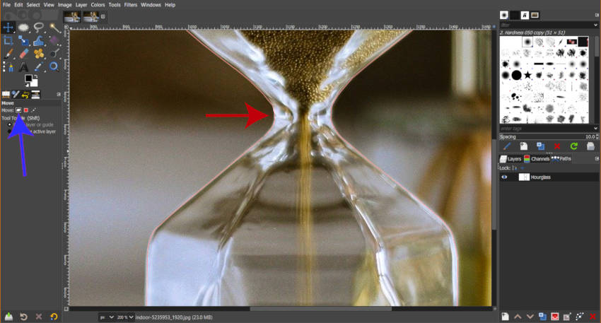 How to Transform Paths in GIMP | Davies Media Design