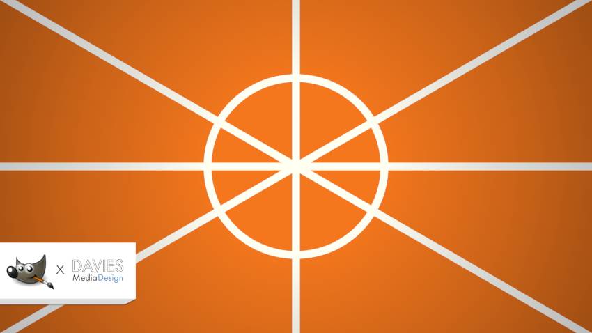 How To Create Custom Guides In Gimp Angled And Shape Guides Davies