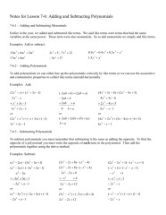 Adding And Subtracting Polynomials Worksheet Answers Style Worksheets