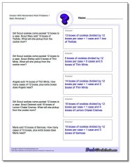 Identifying Operations In Word Problems Worksheets